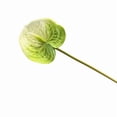 Anthurium Artificial Flowers Silk Real Touch Flower, Greenery Stems for ...