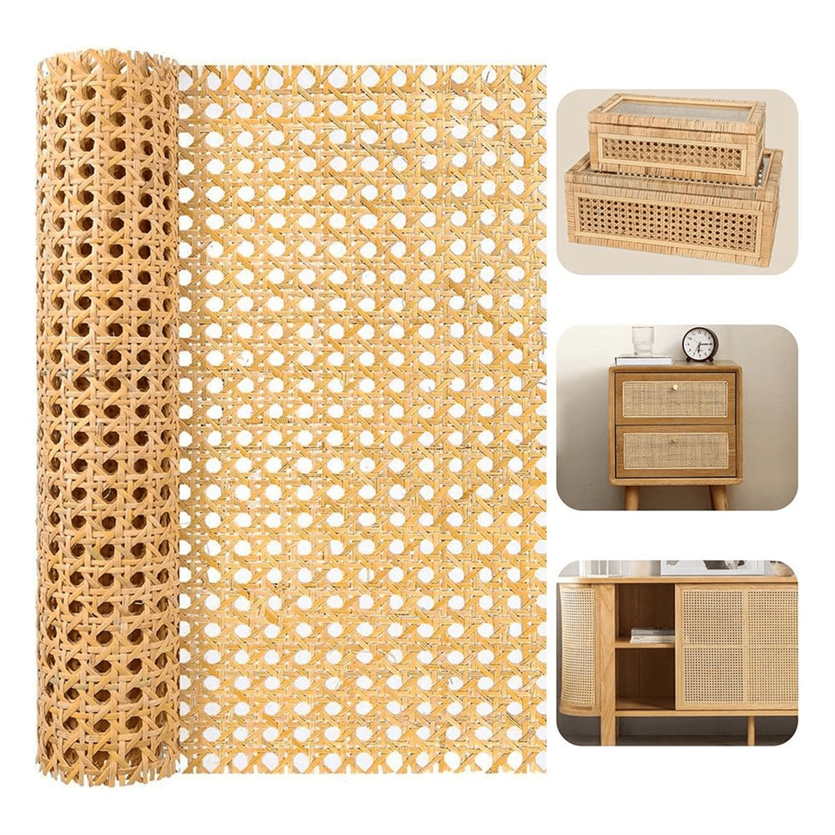 Click here for Unbranded 16-Inch Wide Natural Rattan Webbing 40-I... prices