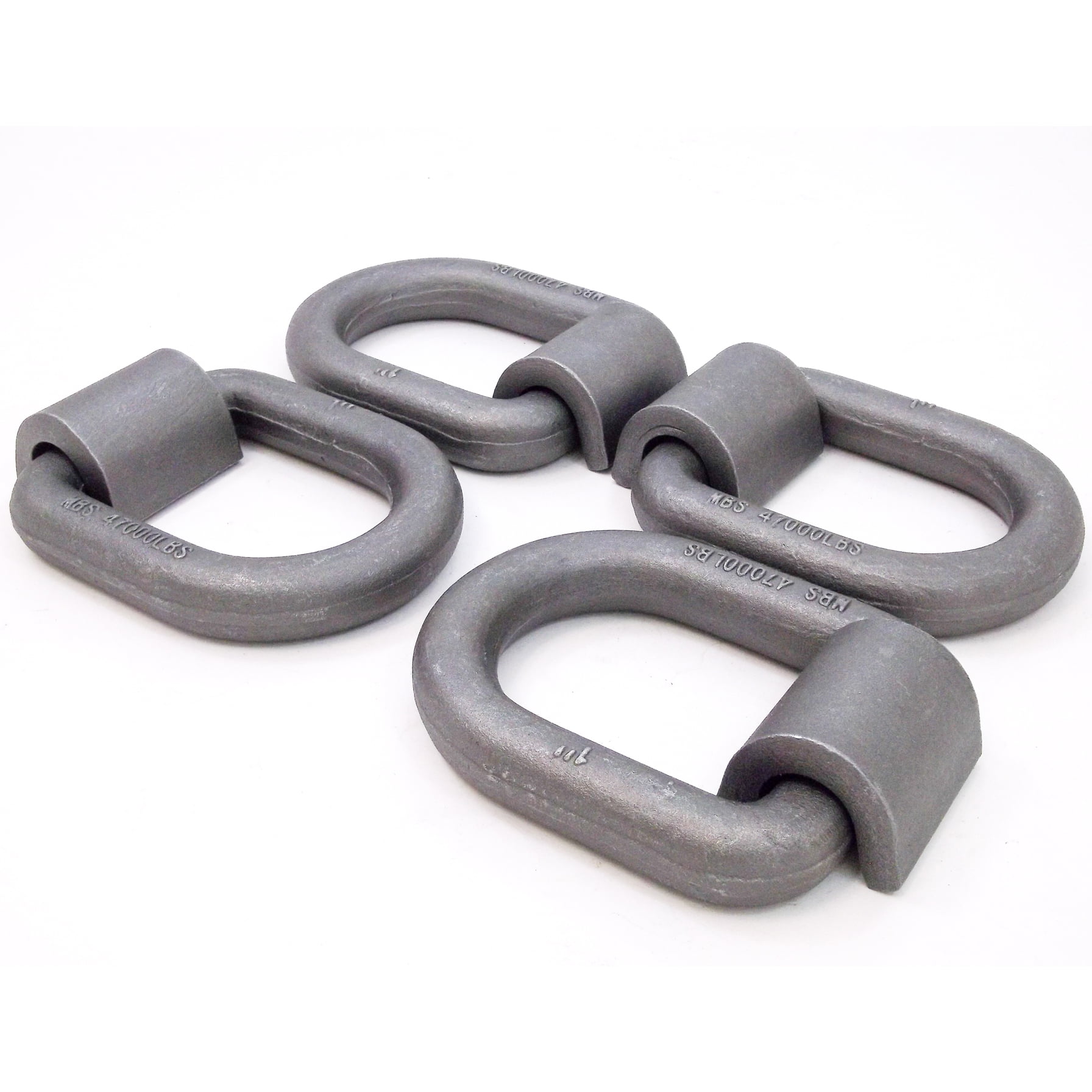 Red Hound Auto (4) 1x4 Forged Weld on D Ring Chain Tie Down 47,000 ...