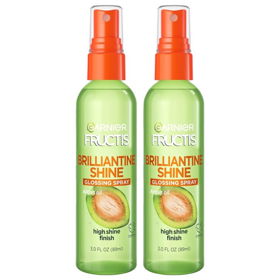 Garnier Fructis Style Brilliantine Shine Glossing Spray w/ Sleek Argan ...
