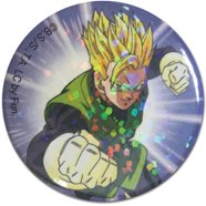 Dragon Ball Z Goku Glitter Licensed Anime Button GE-16883 - Walmart.com