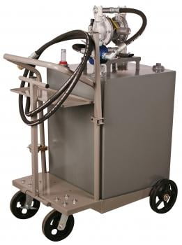 LiquiDynamics 51009C-S16 75 Gallon Cart for Two Way Oil Transfer ...