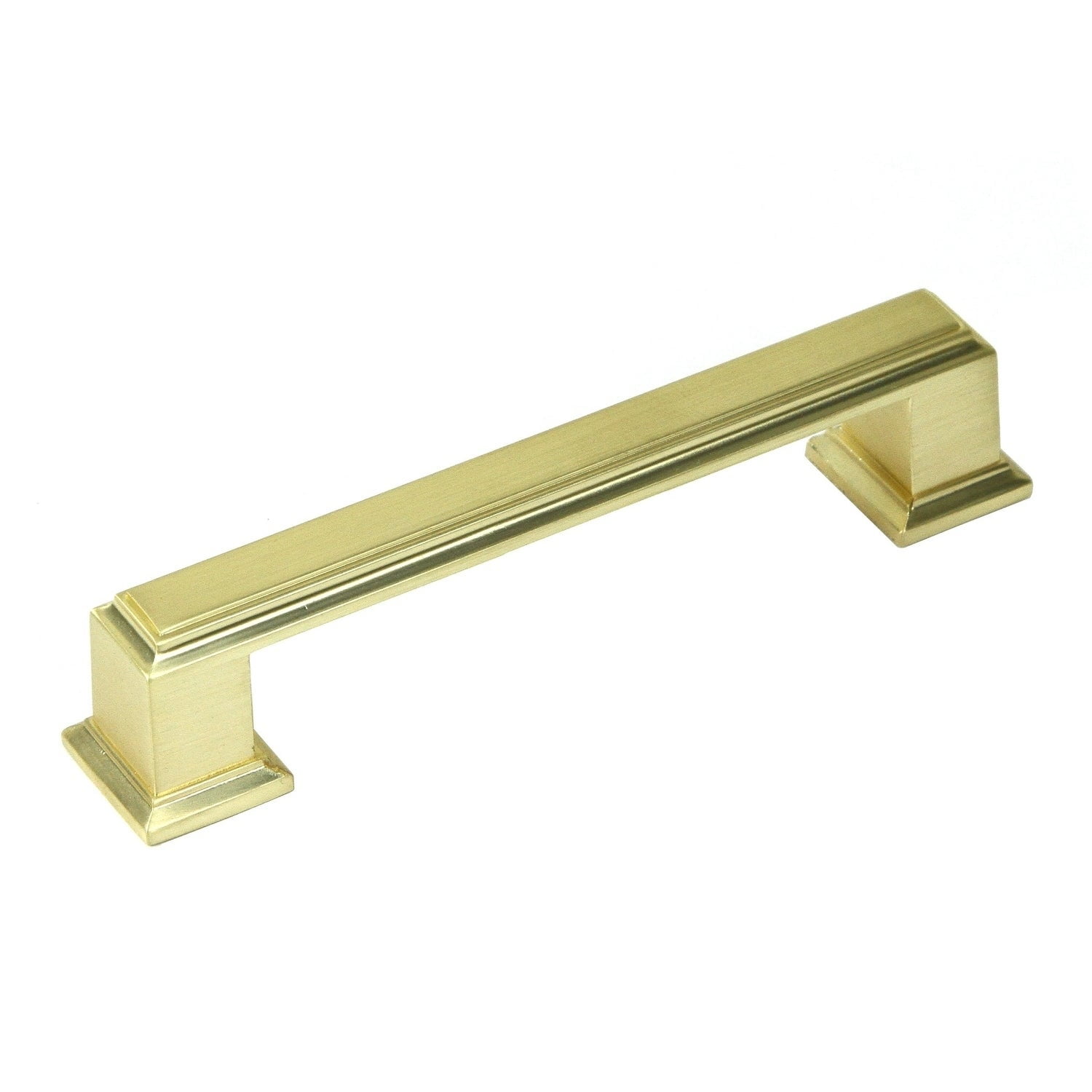 Contemporary 4.25-inch Roma Brushed Champagne Gold Finish Cabinet ...
