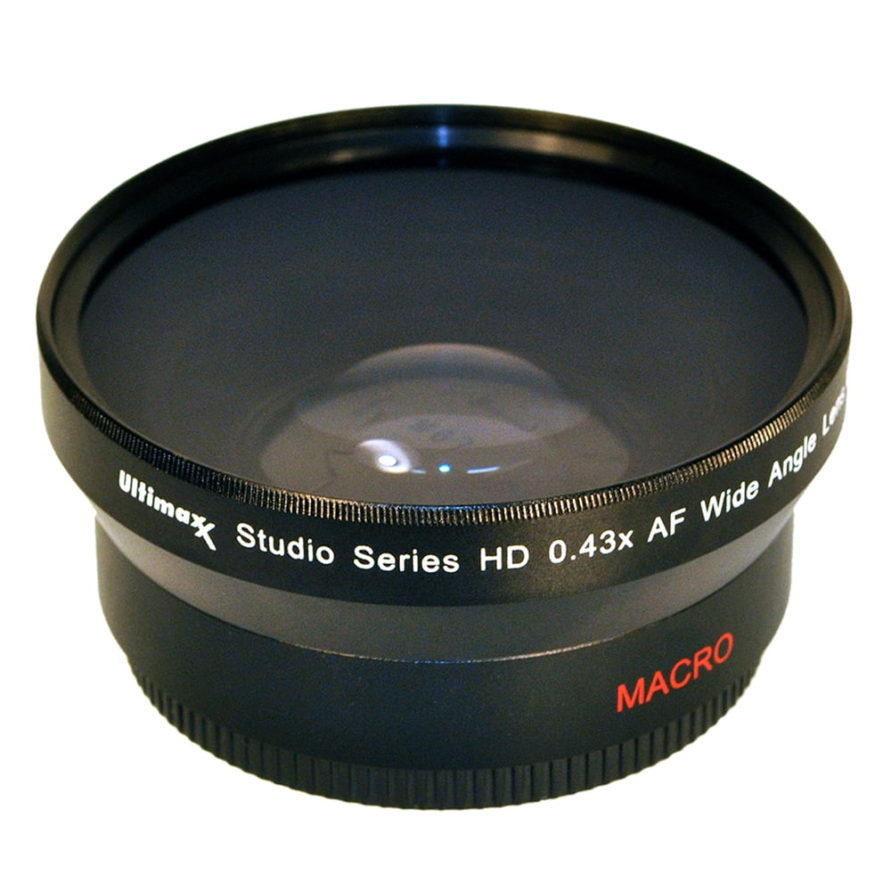 ULTIMAXX 0.43x Wide Angle Lens - 52mm - Walmart.com - Walmart.com