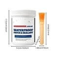 Homenest 500ml Clear Waterproof Sealant Leak Repair Adhesive ...