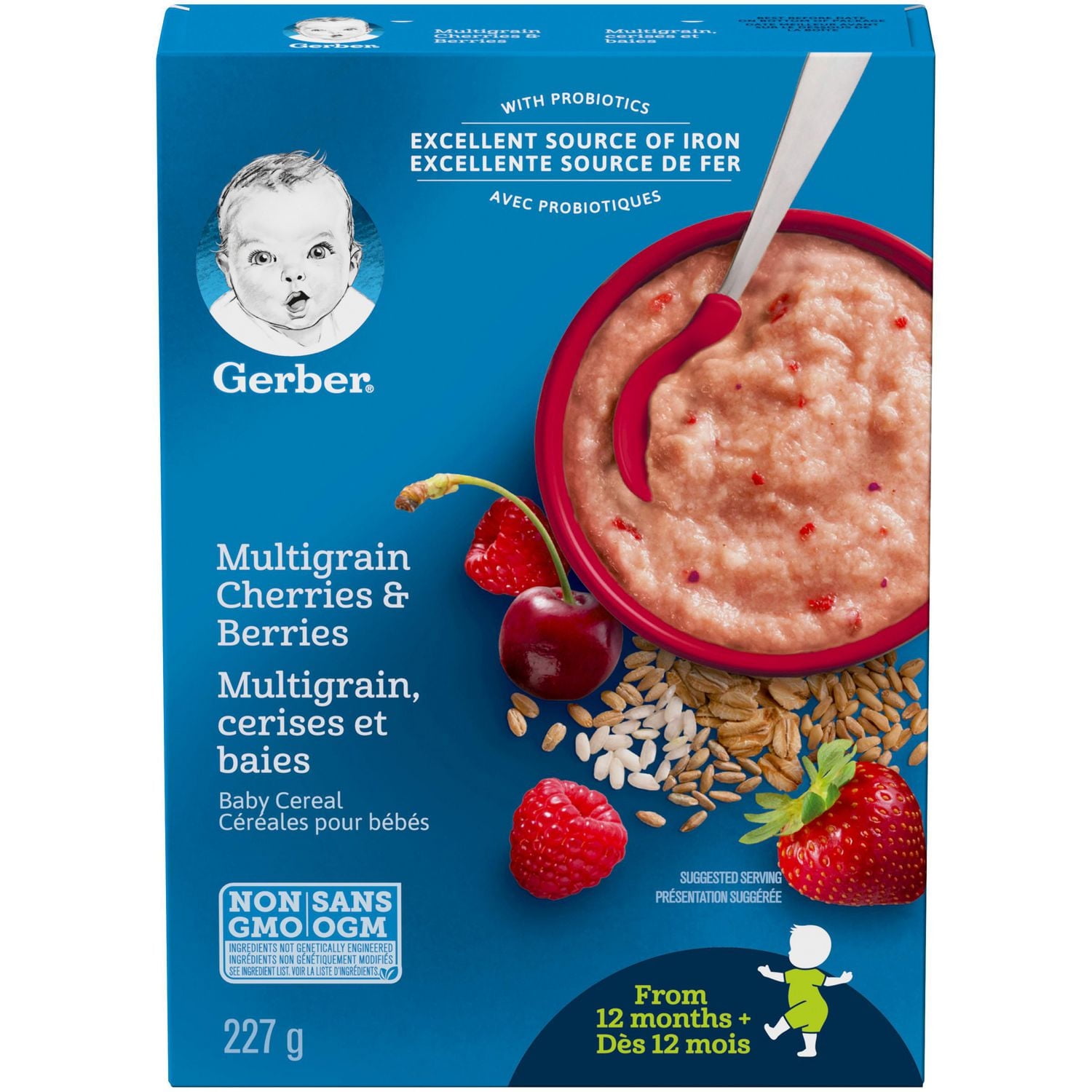 Click here for Gerber Stage 4 Multigrain Cherries & Berries Baby... prices