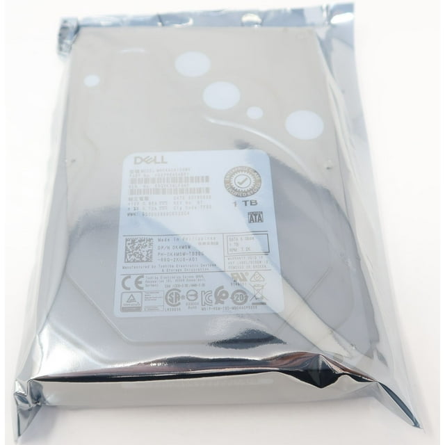 K4M5W MG04ACA100NY DELL TOSHIBA 1TB 7.2K SATA 6Gb 3.5" Hard Drive ...