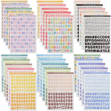 Puffy Stickers-Greek Alphabet - Black - Walmart.com