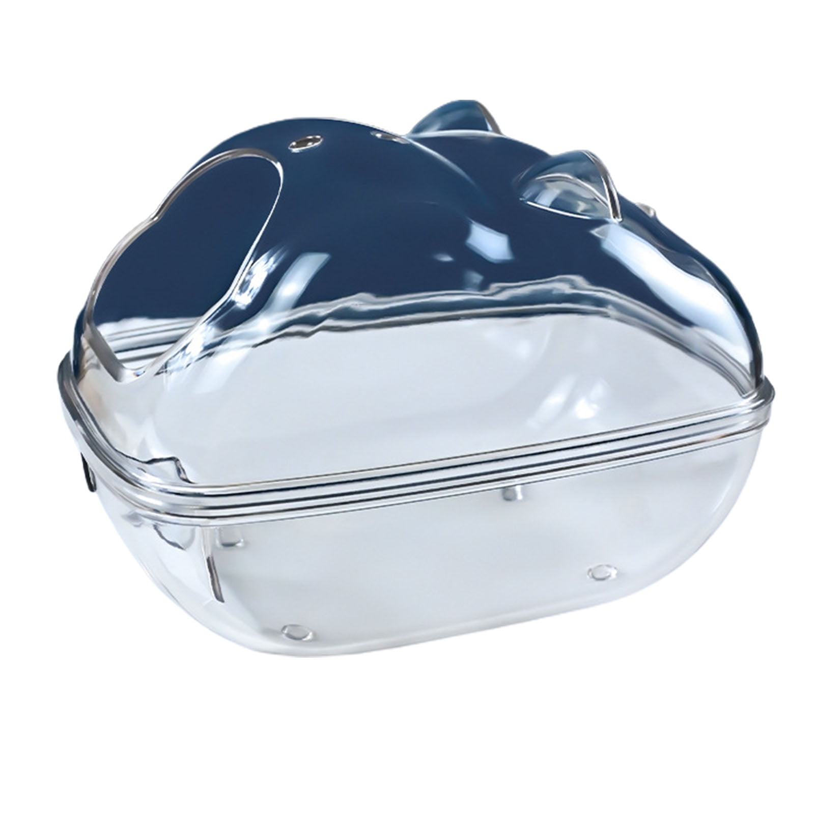Sand Bath Container for Hamster Large Transparent Hamster Toilet Dwarf ...
