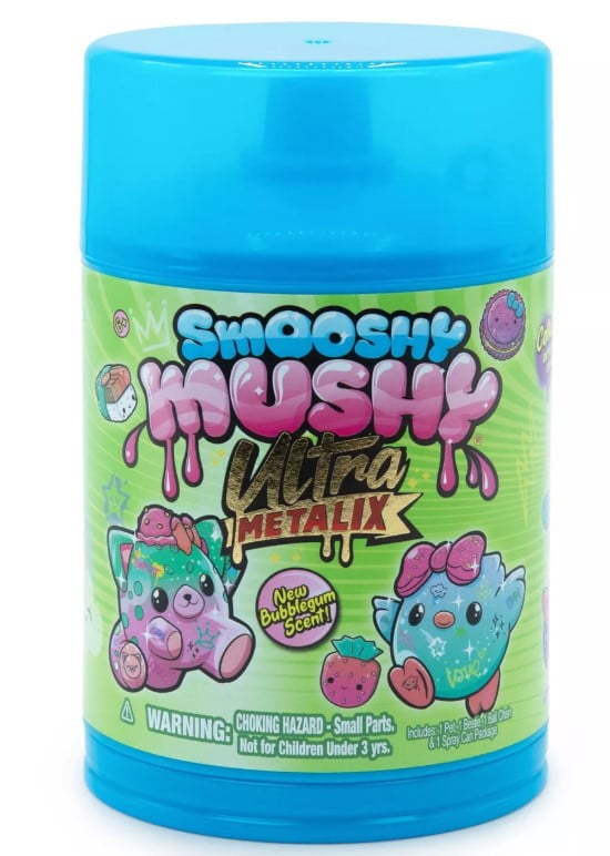 Smooshy Mushy Ultra Metalix BLUE Mystery Pack [New Bubblegum Scent ...
