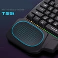 Oasiva One Handed Mechanical Feel Keyboard for Gamers with Long Key ...