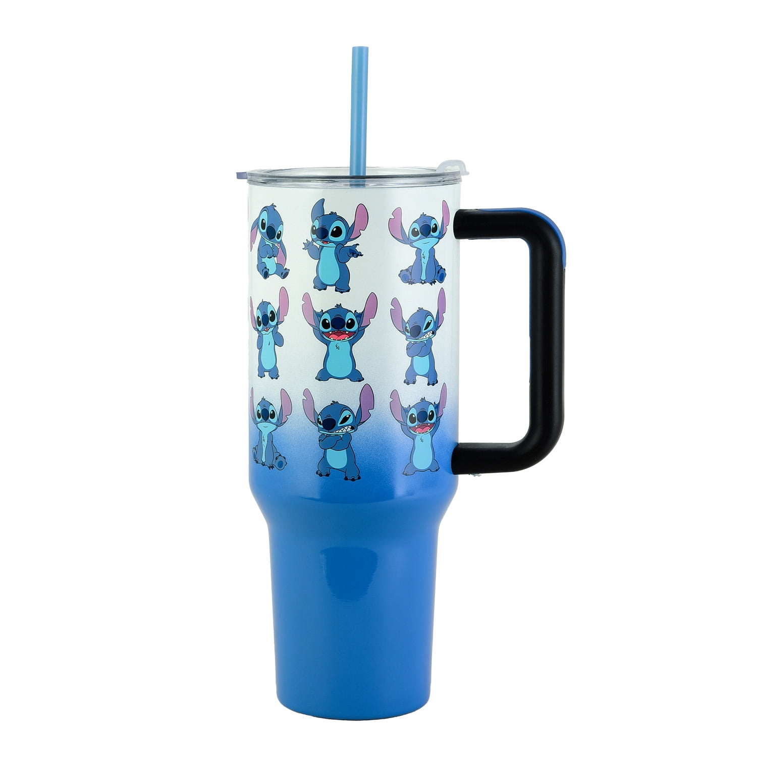 Lilo & Stitch Ombre Stitch Poses 40 oz Stainless Steel Tumbler with ...