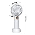 Digital Screen Display Small Fan That Can Be Straighten Or Tilted To ...