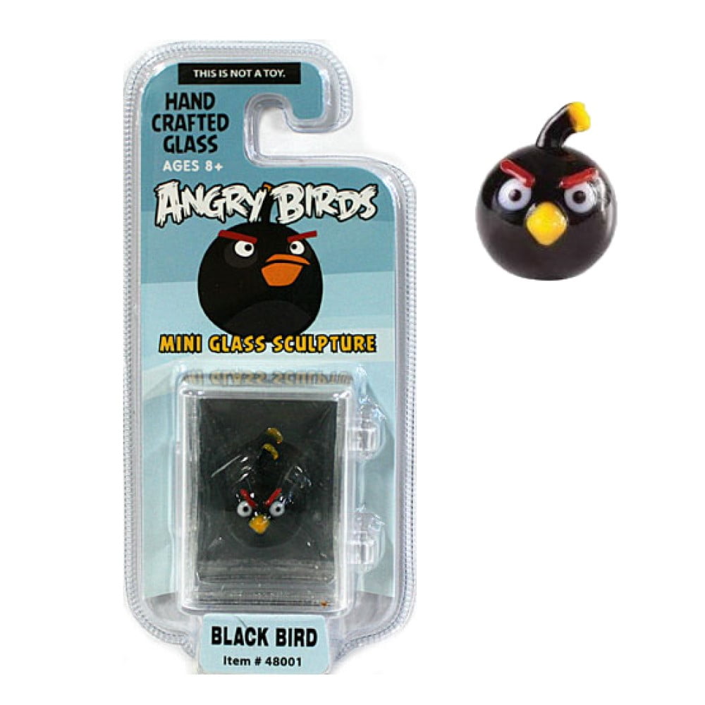 Angry Birds Mini Glass Sculpture - Hand Crafted - Limited Edition ...