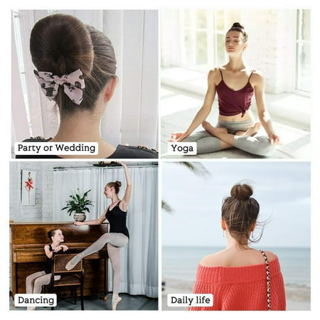 Round Bun Head Hair Maker DIY Meatball Head Hair Maker Hair Ring Shaper ...
