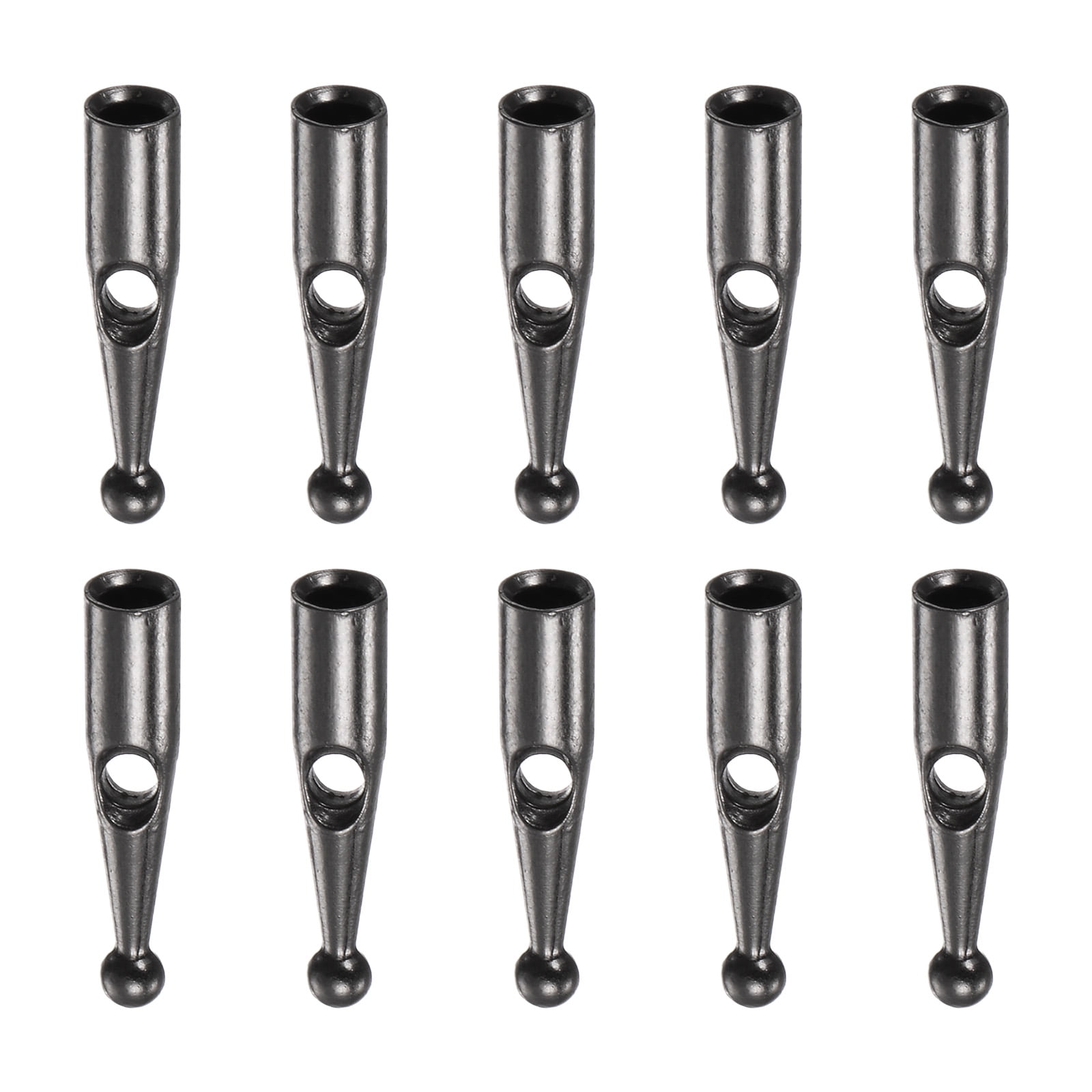 Umbrella Tail Beads Metal 2mm Dia for Folding Umbrella Cover, Grey, 10 ...