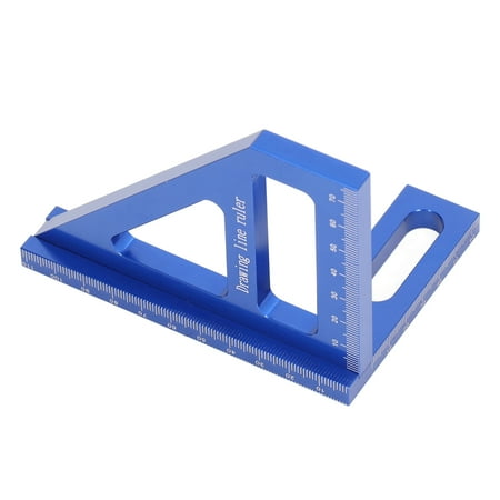 Angle Measuring Ruler, 45 90 Degree Layout Miter Gauge Multipurpose ...