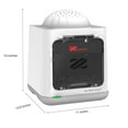 da Vinci Nano 3D Printer White - 4.7" x 4.7" x 4.7" Inches Built Volume ...