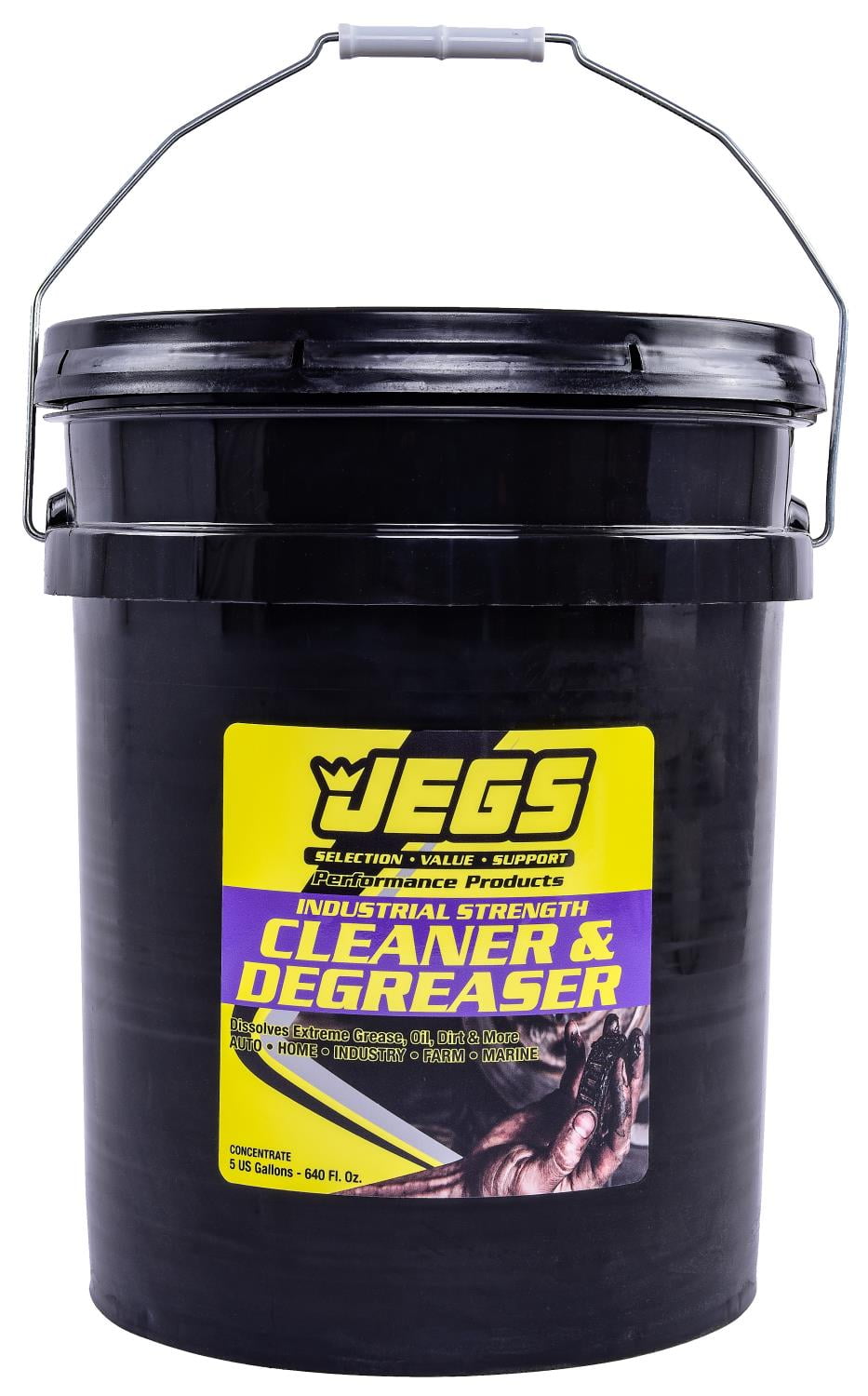 JEGS 72354 Industrial Strength Cleaner & Degreaser 5-Gallon Bucket Lid ...