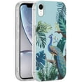 For iPhone XR Double Layer Design IMD TPU Case - Peacock - Walmart.com