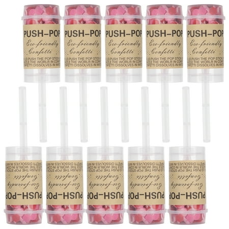 Confetti Popper, Party Poppers 10Pcs Reusable Container For Wedding For ...