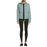 Avia women's Quilted Mixed Media Jacket - Stylish Activewear - Walmart.com