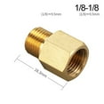 1/8 1/4 3/8 1/2 Inch Npt for Bsp Brass Internal And External Joints ...