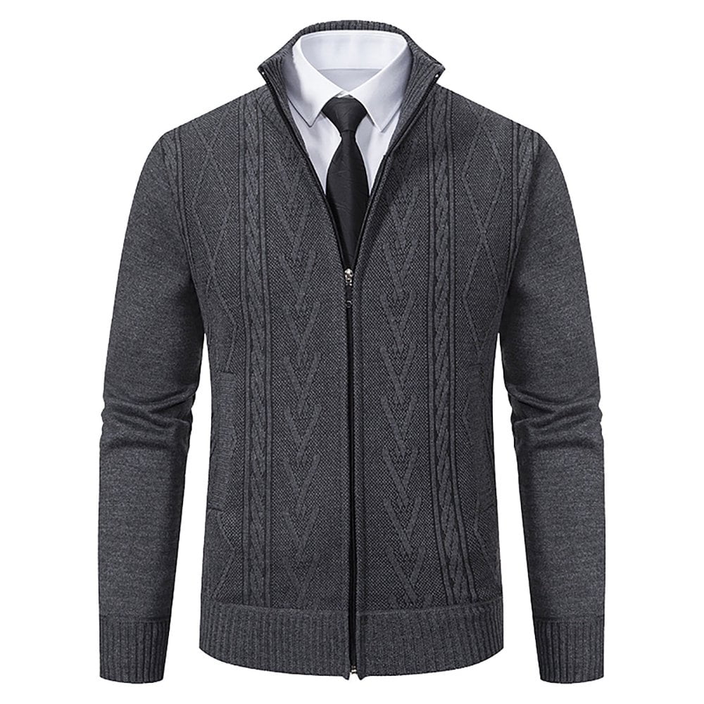 Click here for Leeyneer Men‘s Spring And Winter Full Zip Cardigan... prices