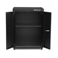 Montezuma Garage Tool Storage System 30.5 x 24" Locking 2 Door Stacking ...