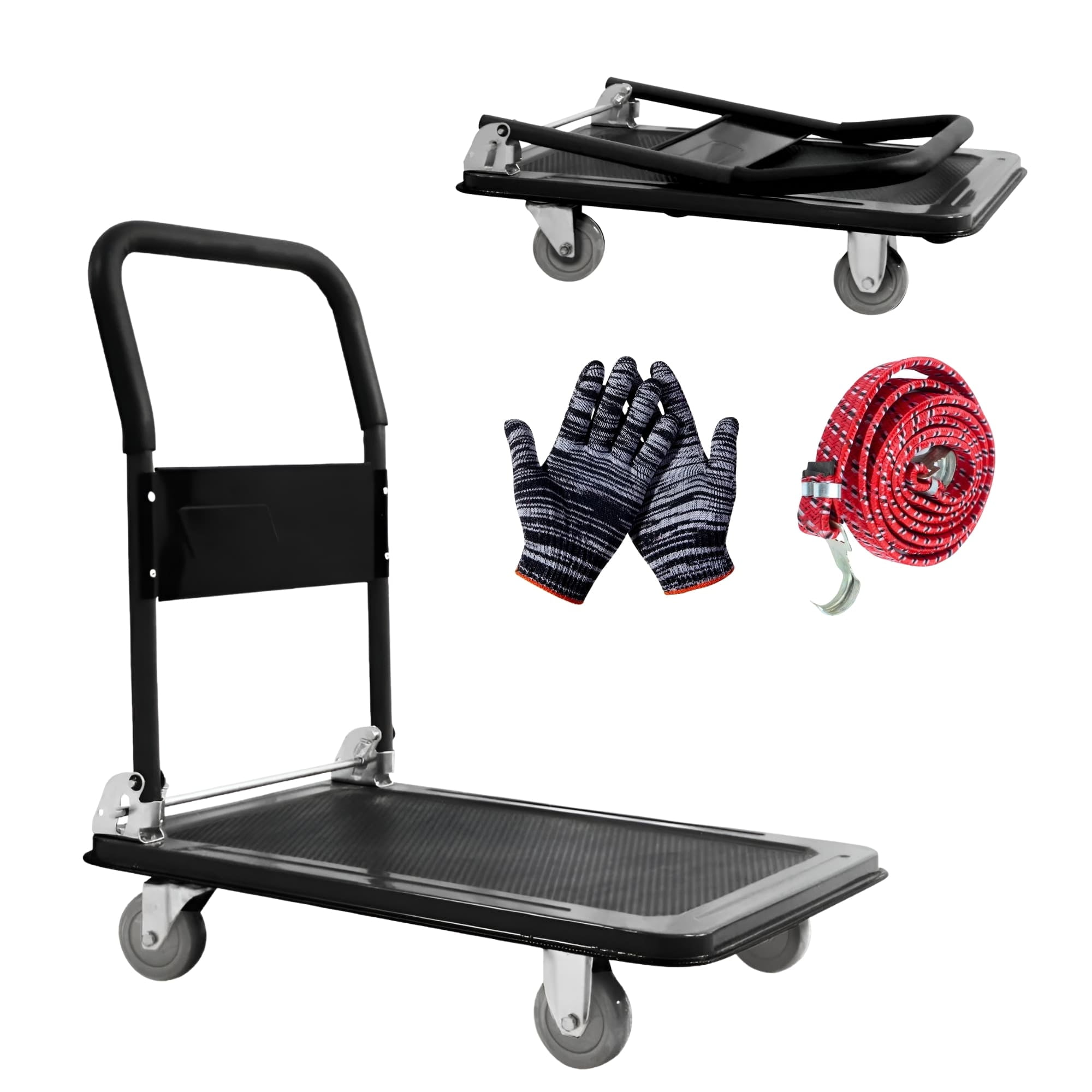 CARRO DE CARGA PLEGABLE ECOMLAB PLATAFORMA DIABLITO PATIN | Bodega ...