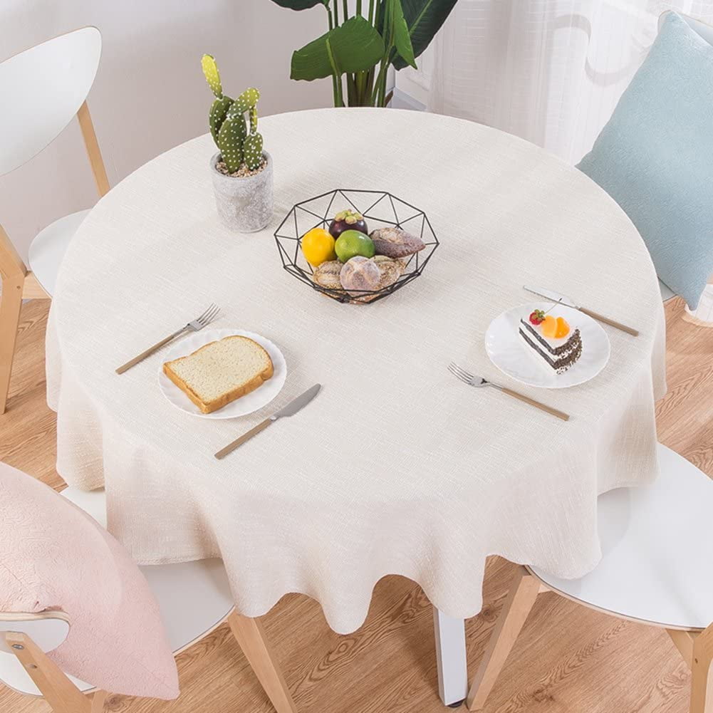 Round tablecloths store