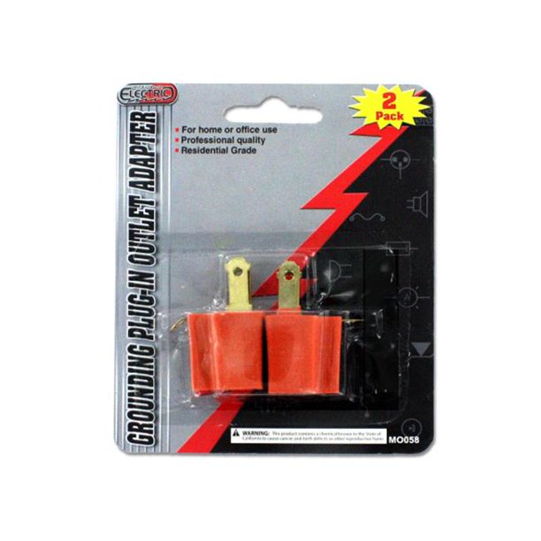 Ground plug-in outlet adapters - Pack of 24 - Walmart.ca