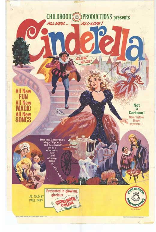 Cinderella Movie Poster 1950