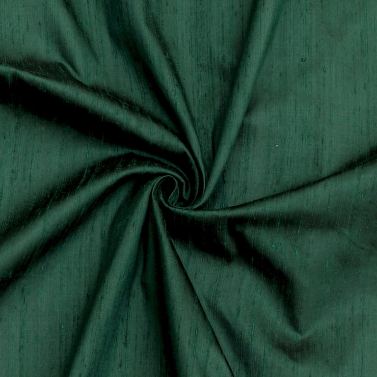 Emerald Green Satin Fabric