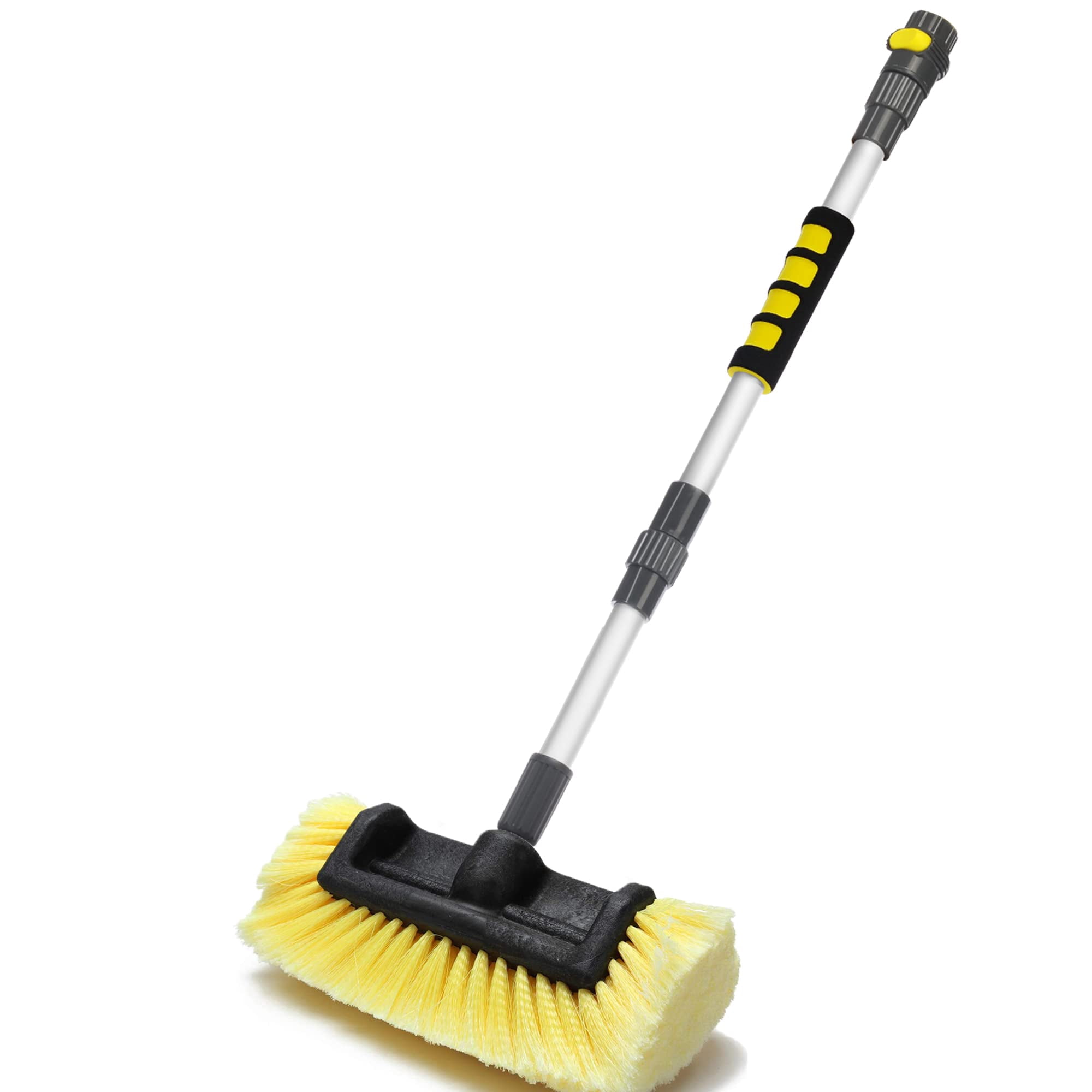 Cepillo de lavado de coches Anyyion 130 cm con cerdas suaves para coche ...