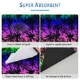 Non-Slip Dog Pee Pads with Island Botanical Pattern, 72" x72" Reusable ...