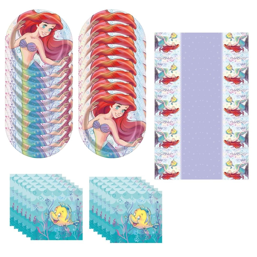 Click here for Momentko The Little Mermaid Party Set - Ariel Birt... prices
