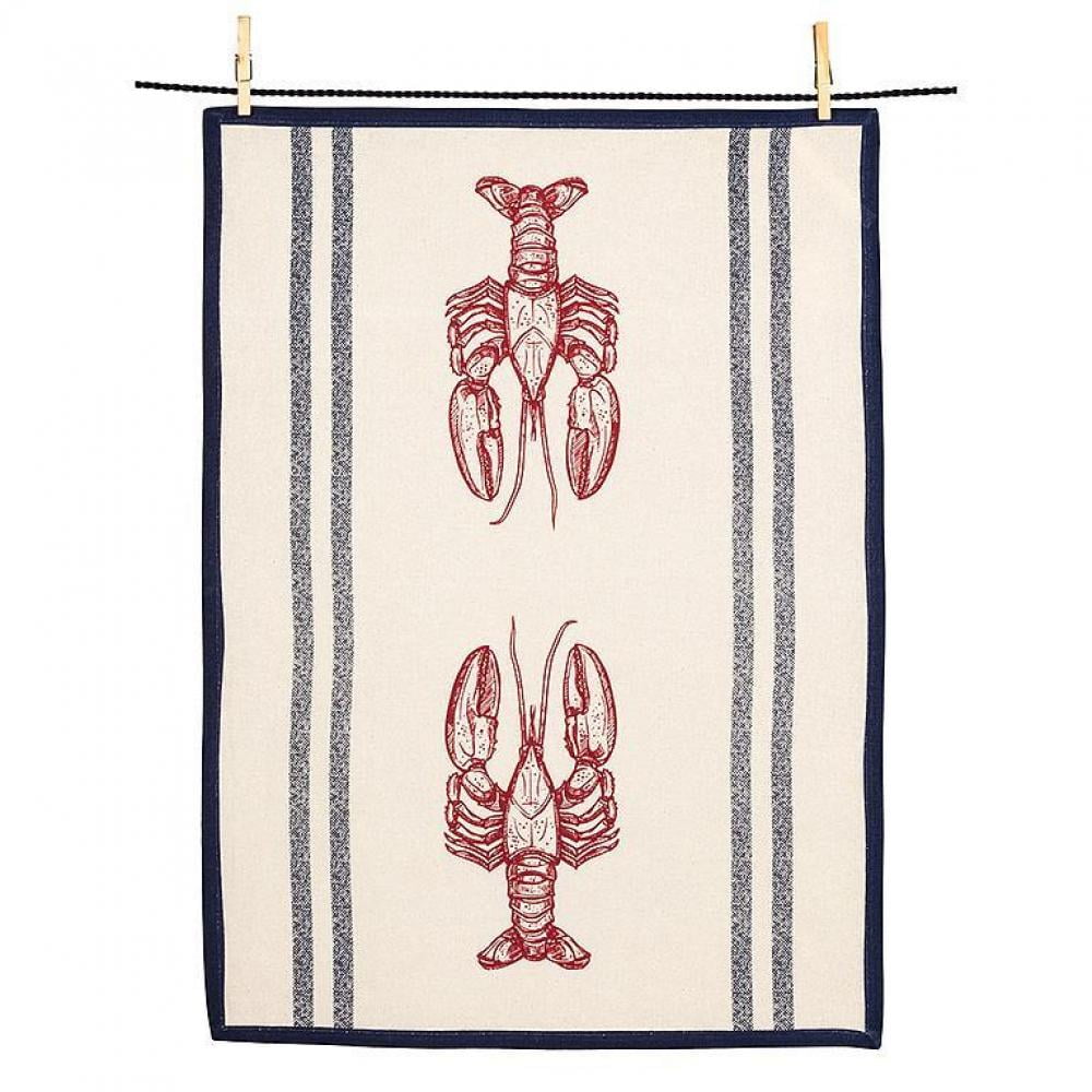 Click here for Unbranded Striped Lobster Tea Towel 0.02X20X28 prices