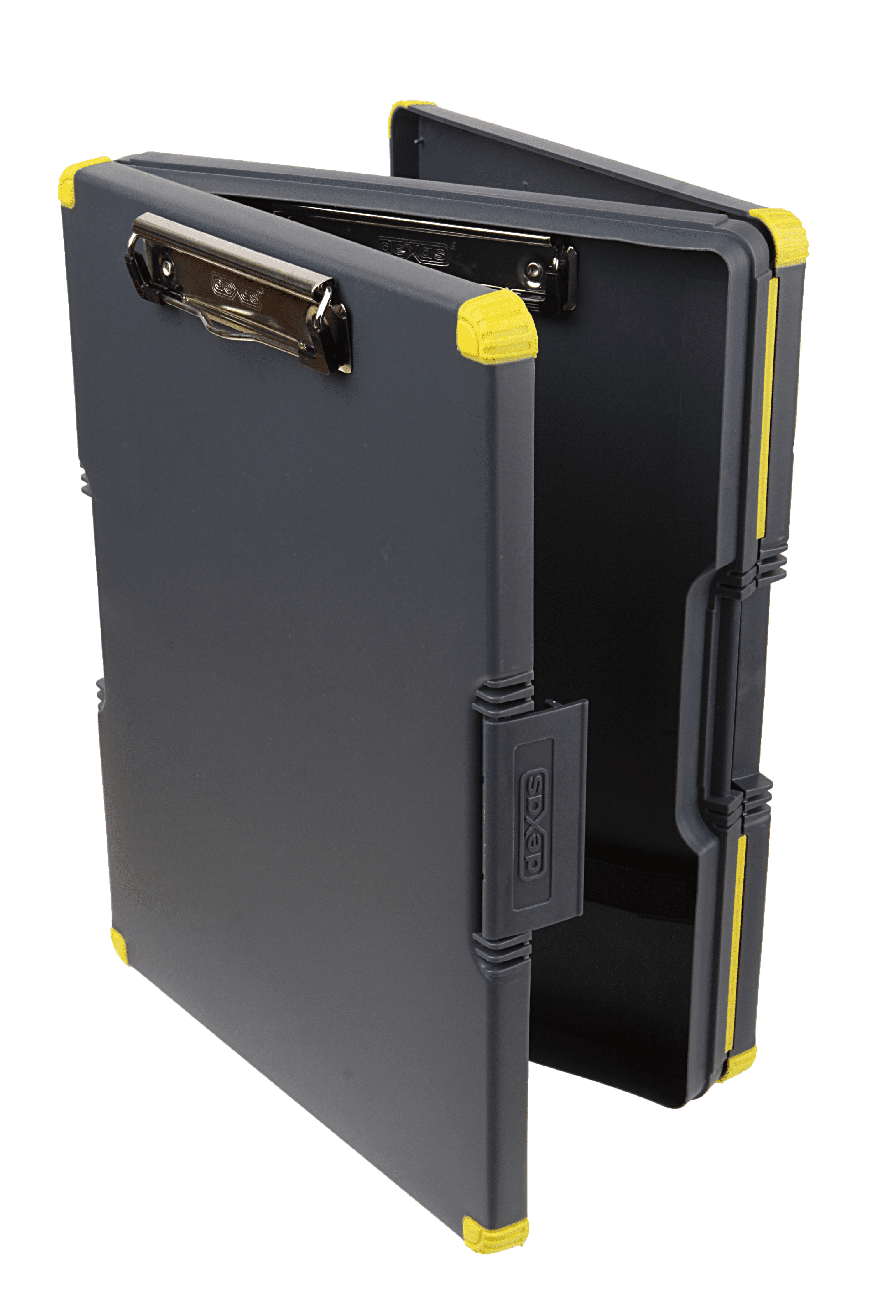 DEXAS Dual Sided Clipcase® Storage Clipboard in Yellow, Model 4517-803 ...