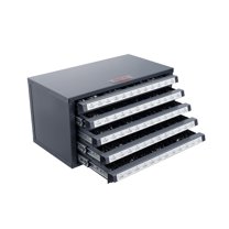 SKYSHALO Drill Storage Solution, Steel Three-Drawer Cabinet for ...