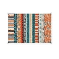 Bohemian Patterns Sun Shade Sail 6.5'X10' Retro Seamless Stitching UV ...