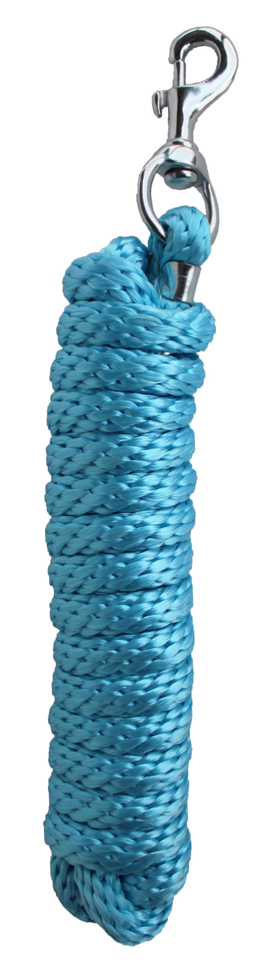 10' Horse Nylon Soft Poly Braided Lead Rope w/ Nickle Plated Snap 60564 ...