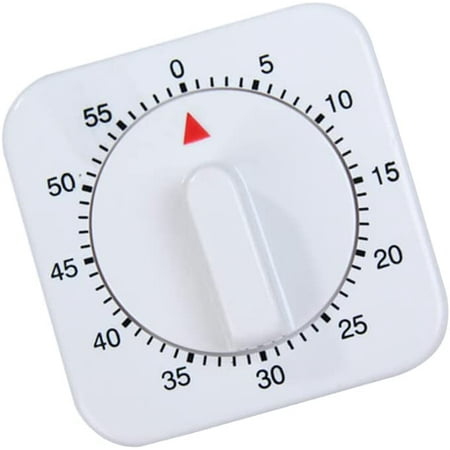 Kitchen Timer 60 Minute Timing with 80dB Alarm Sound Magnetic Countdown ...