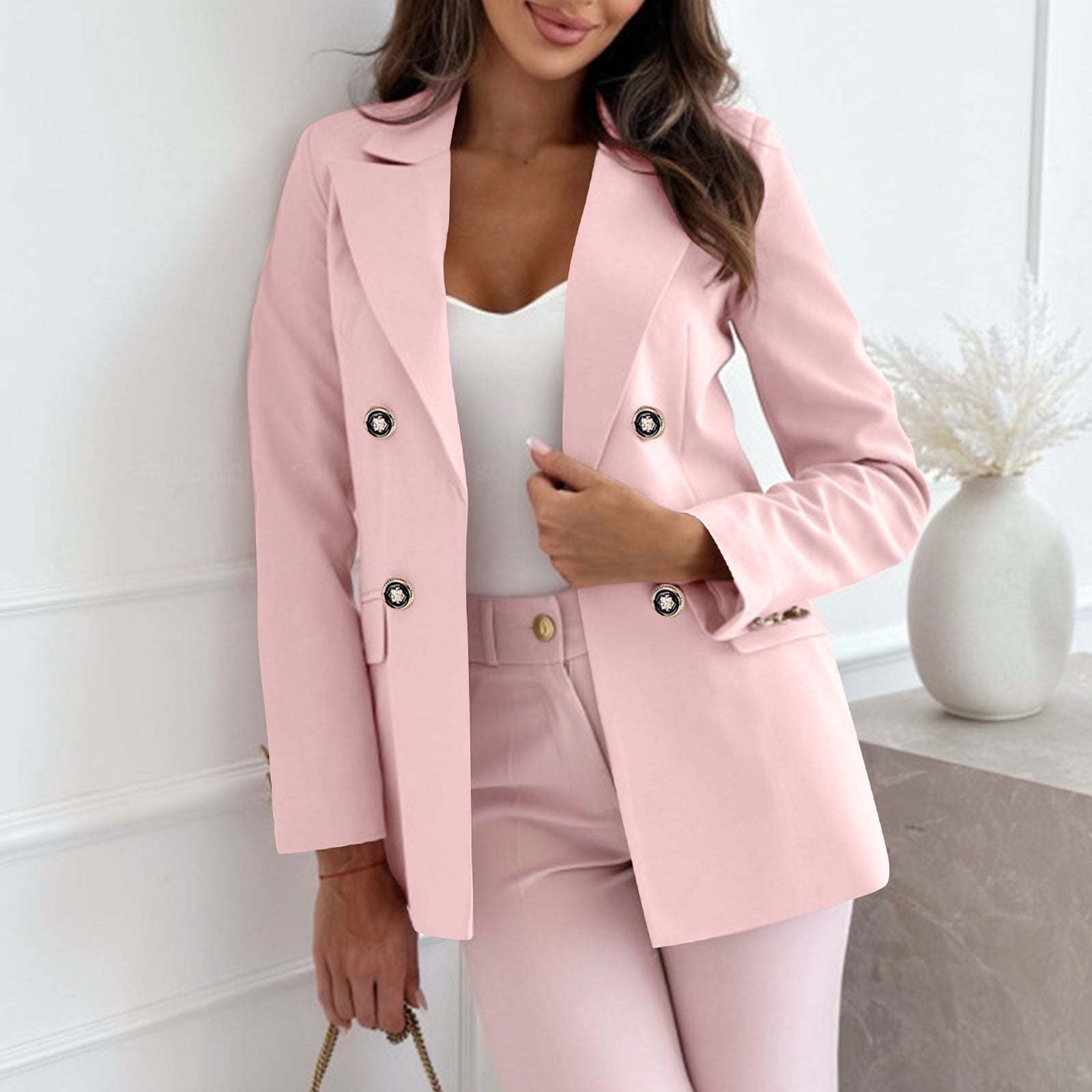 Click here for Neewe Womens Casual Blazers Open Front Long Sleeve... prices