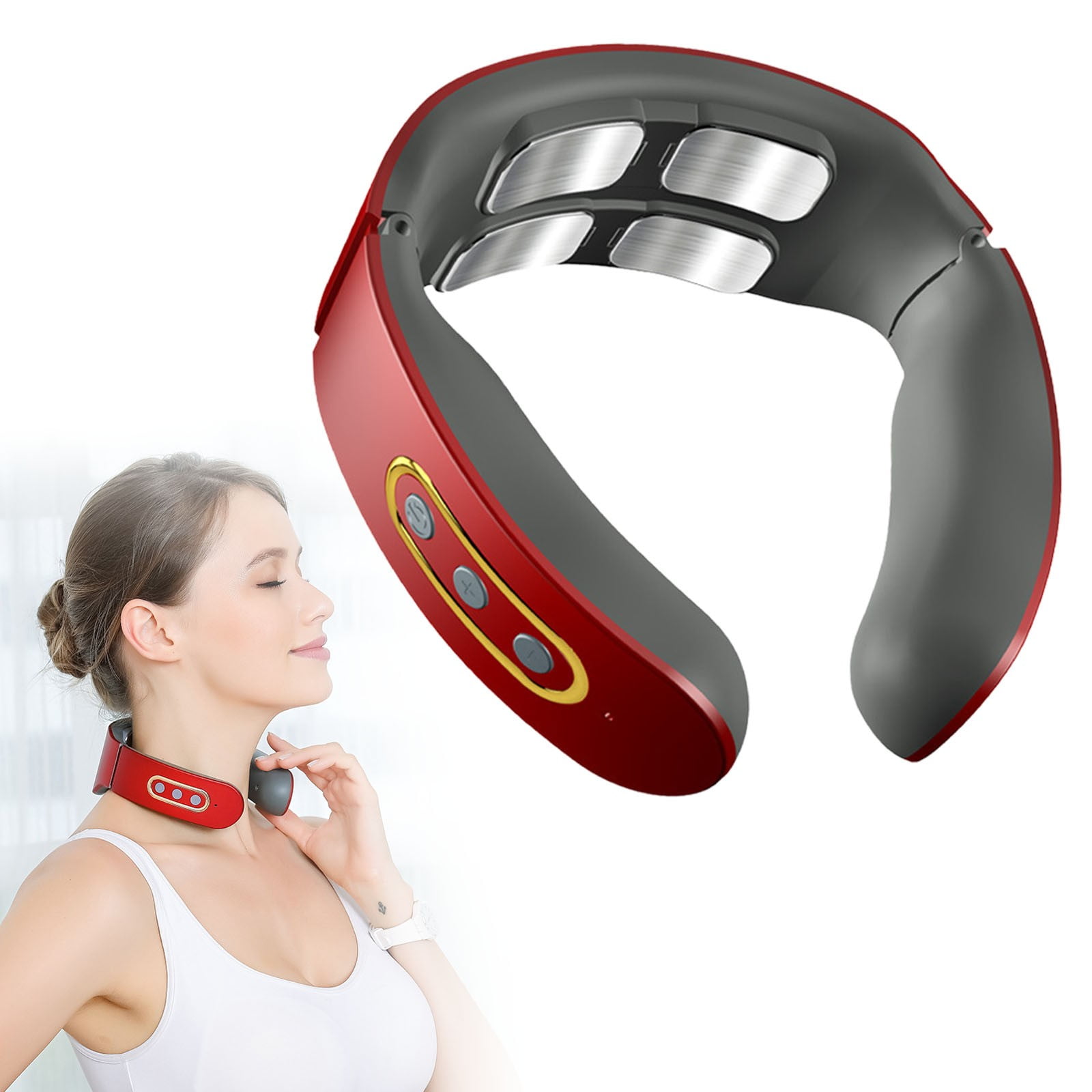 Click here for Luluganb Cordless Neck Massager 6 & 9 Intensity Le... prices