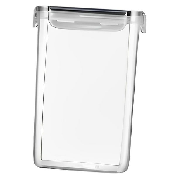 Airtight Clear Storage Container with Lid Pantry Stackable Storage ...
