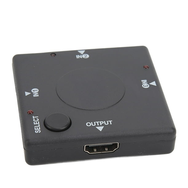 HD Multimedia Interface Switcher,3 in 1 Out Out Switcher HD Multimedia ...