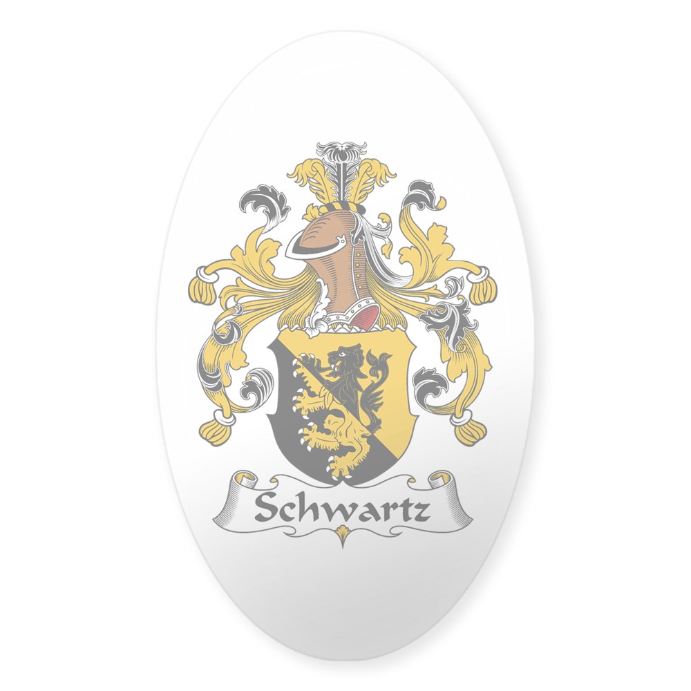 CafePress - Schwartz - Sticker (Oval) - Walmart.com