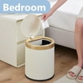 2pack Automatic Bathroom Trash Can Touchless Motion Sensor GarbWith Lid ...