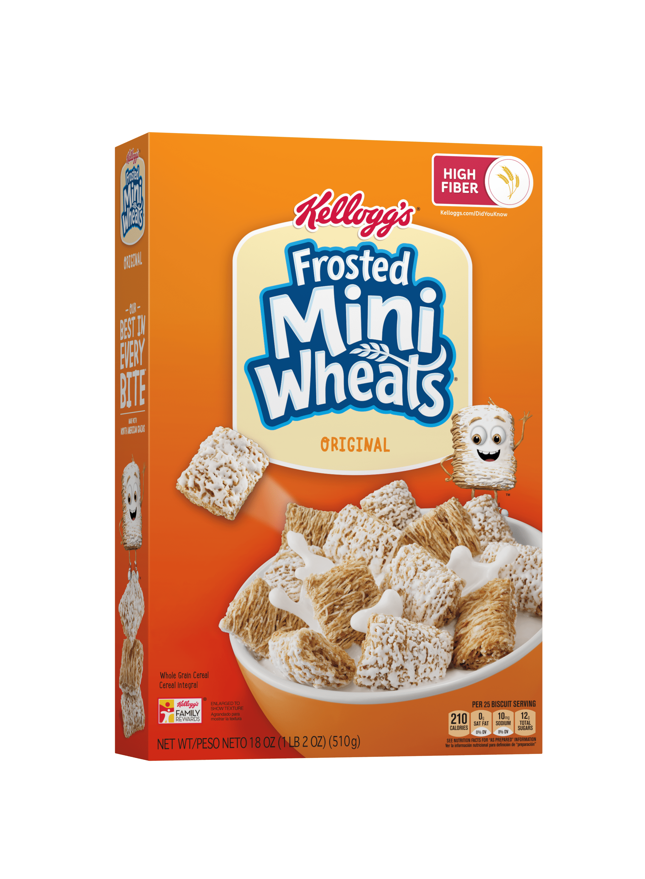 Kellogg's Frosted Mini-Wheats Breakfast Cereal 24 oz - Walmart.com Kellogg's Frosted Mini-Wheats Breakfast Cereal 24 oz - Walmart.com